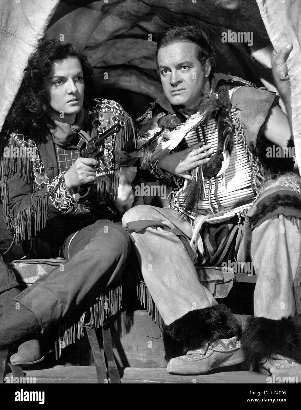 THE PALEFACE, Jane Russell, Bob Hope, 1948 Stock Photo - Alamy
