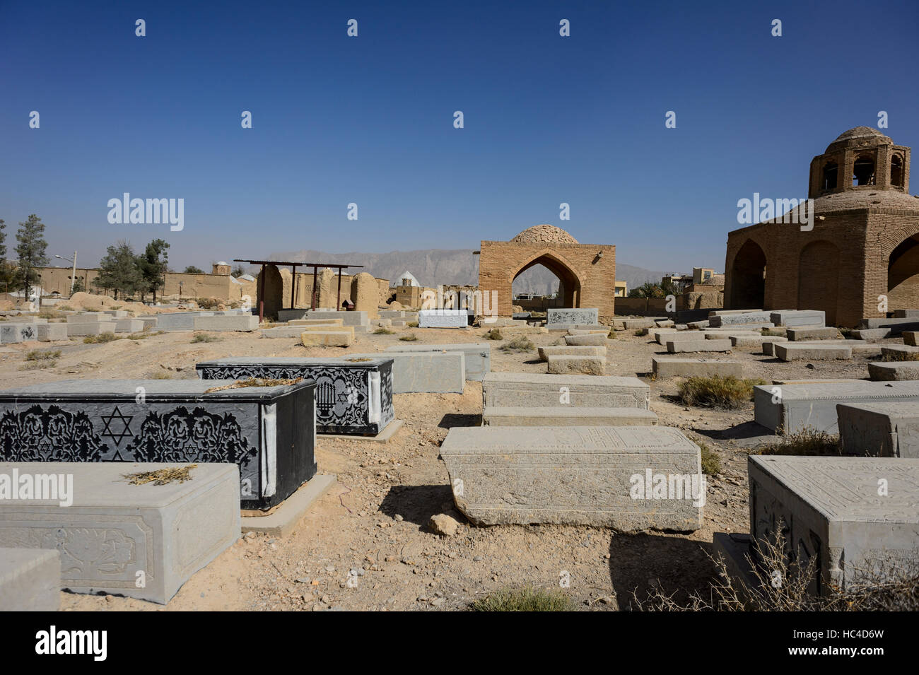Jewish Cemetery, Iran Stock Photo - Alamy