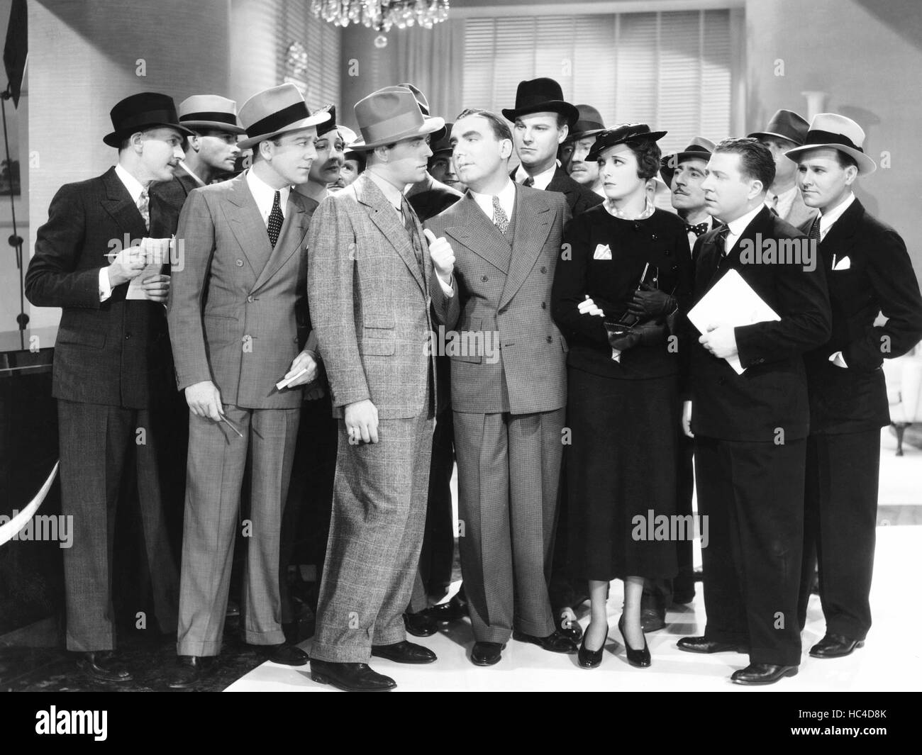 PAGE MISS GLORY, front from left: Jack Mulhall, Lyle Talbot, Pat O ...