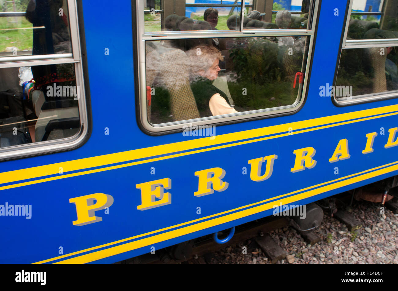 Inca trail peru luxury train hi-res stock photography and images - Alamy