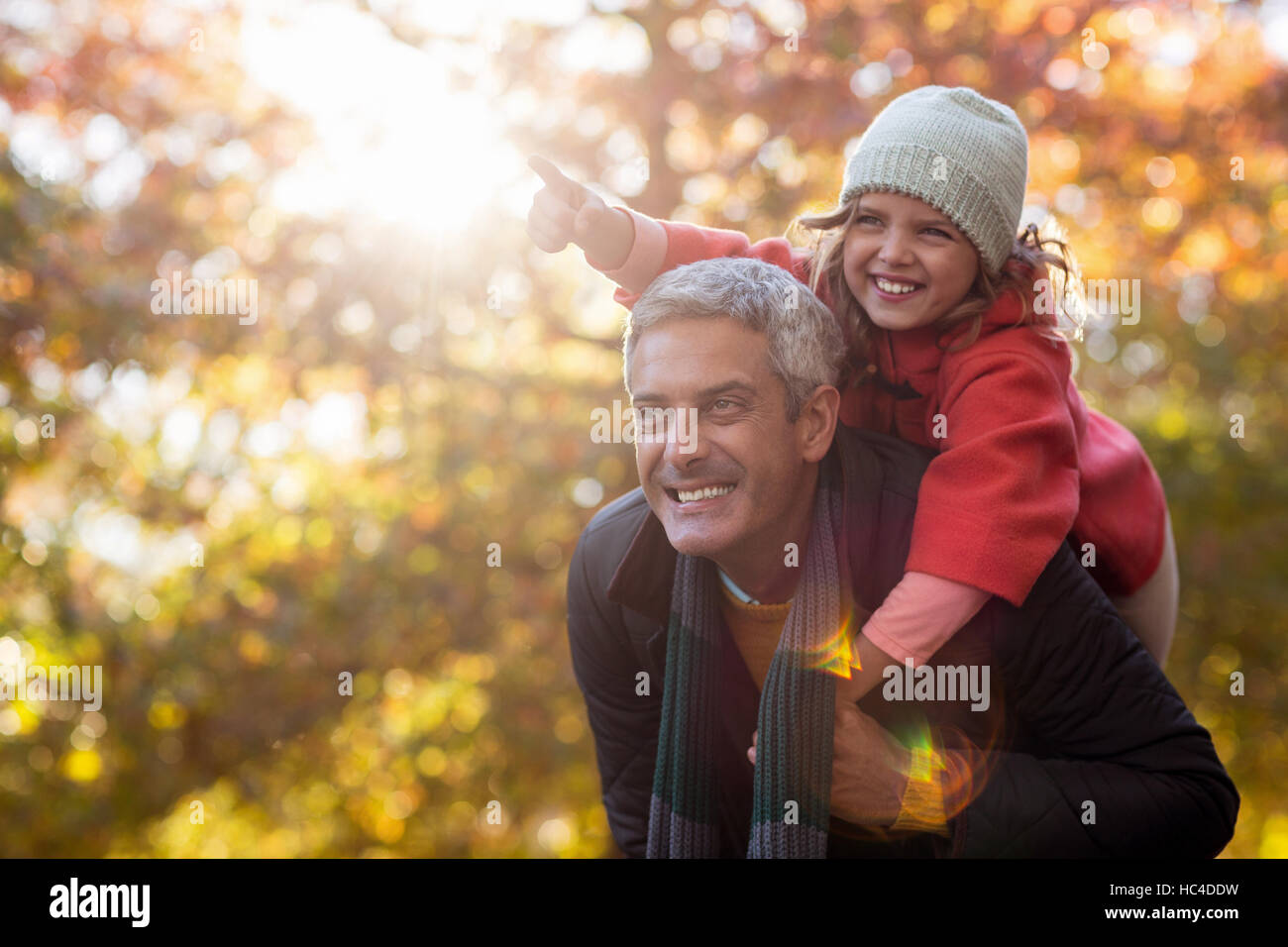 Child pointing at trees hi-res stock photography and images - Alamy