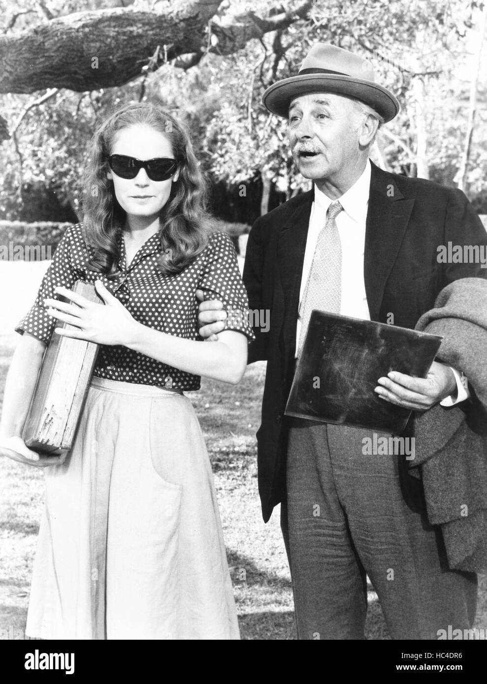 A PATCH OF BLUE, from left: Elizabeth Hartman, John Qualen, 1965 Stock ...