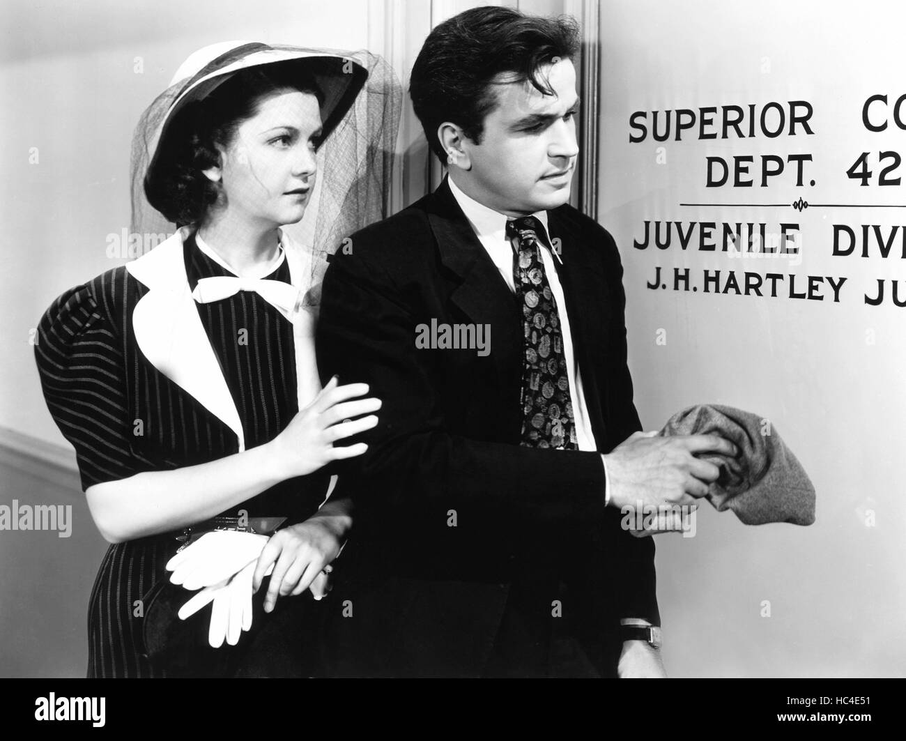 PARENTS ON TRIAL, from left: Linda Perry, Noah Beery Jr., 1939 Stock ...