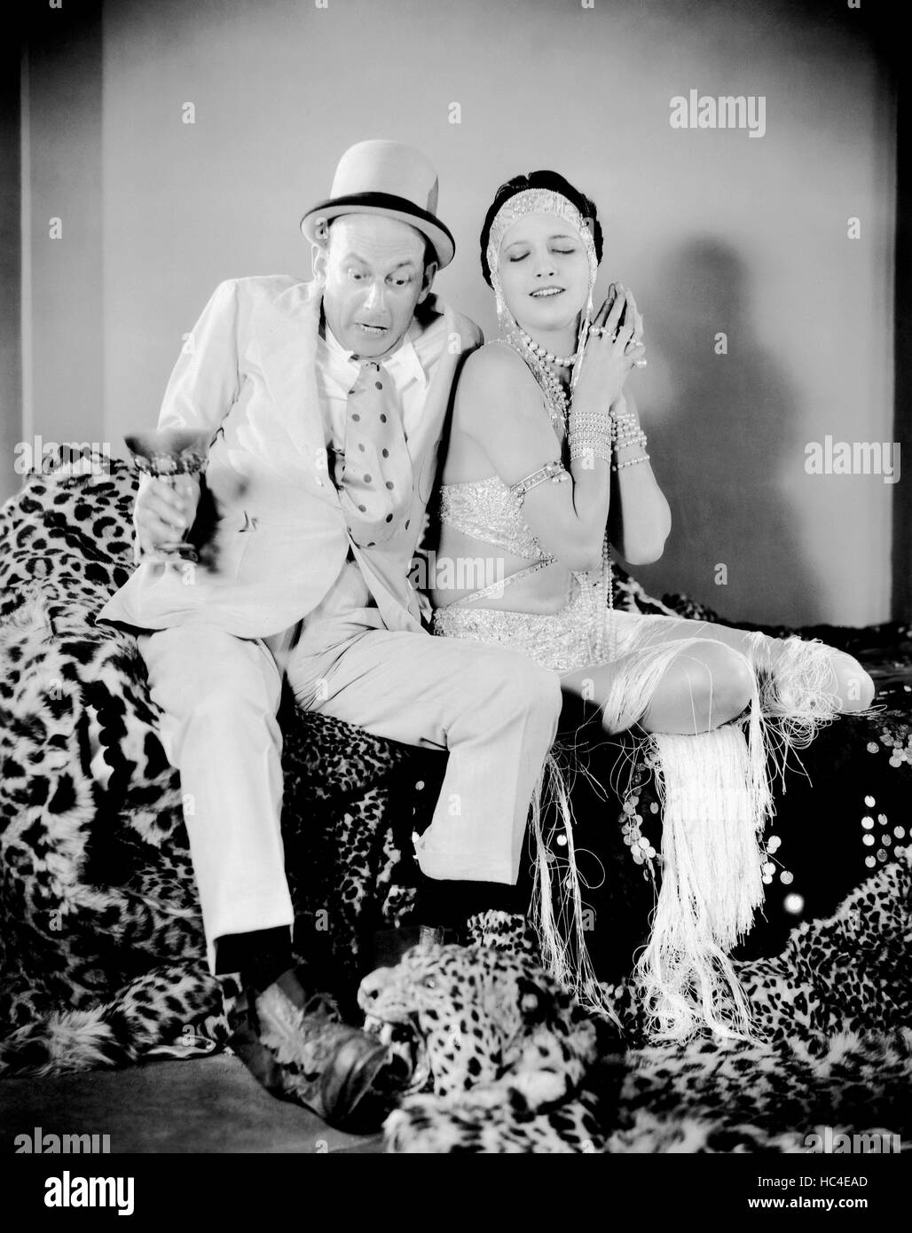 PARAMOUNT ON PARADE, from left, Leon Errol, Kay Francis, clowning ...