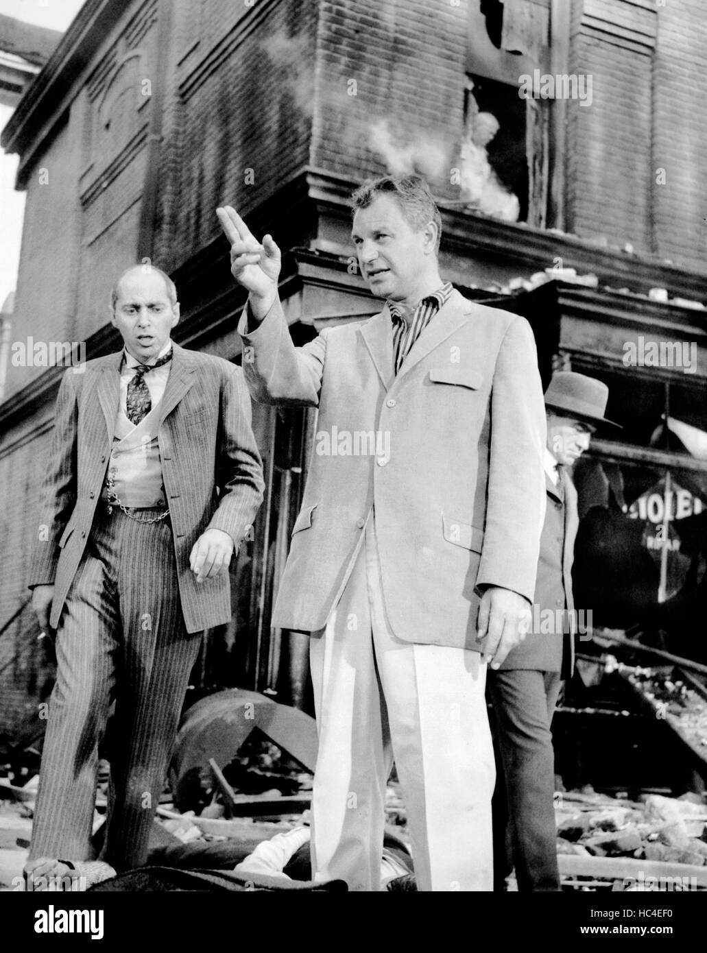 PAY OR DIE, from left, Robert Ellenstein, producer and director Richard ...