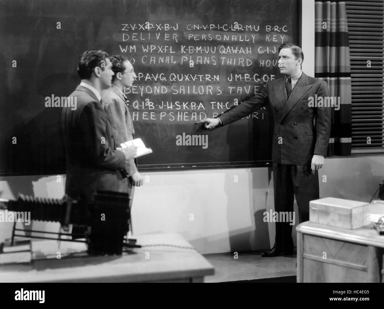 PANAMA PATROL, from left: Weldon Heyburn, Sidney Miller, Leon Ames ...