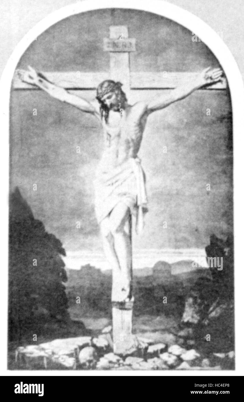 PASSION PLAY, early Edison film, c. 1898 Stock Photo - Alamy