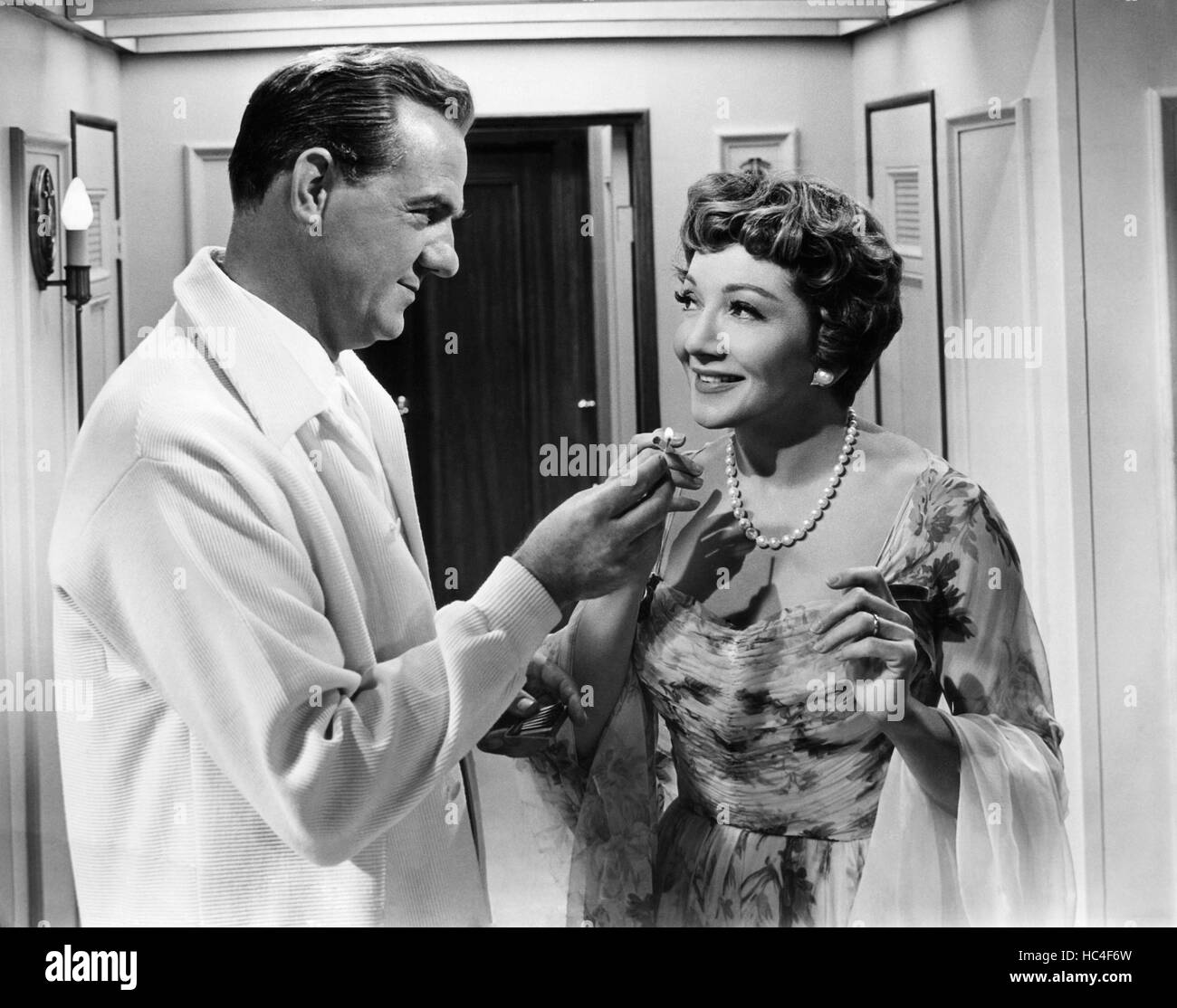 PARRISH, Karl Malden, Claudette Colbert, 1961 Stock Photo - Alamy