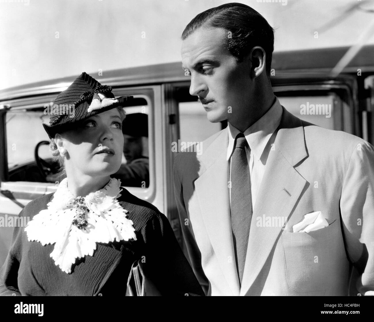 PALM SPRINGS, from left, Spring Byington, David Niven, 1936 Stock Photo ...
