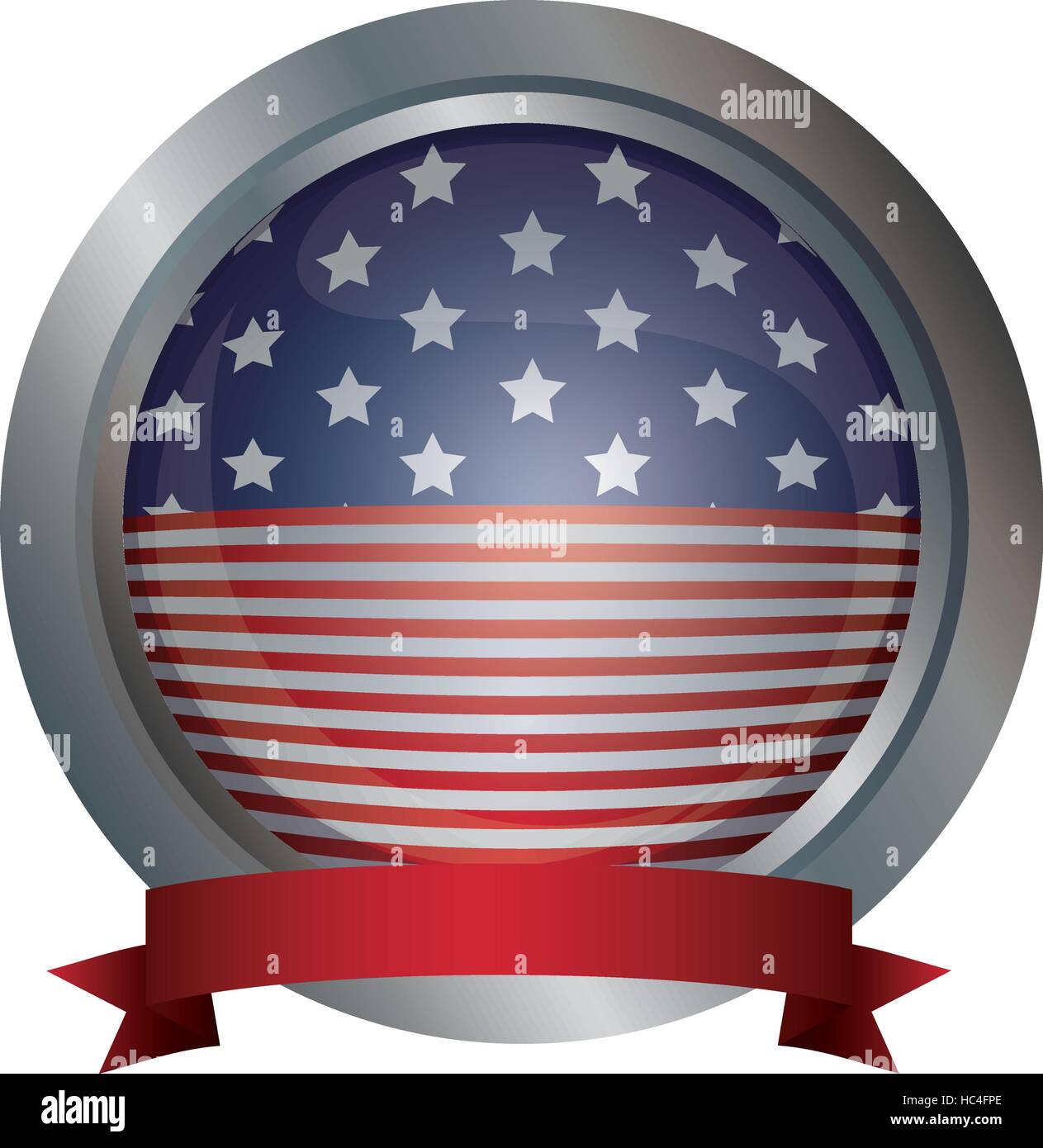 Usa flag inside button icon. United nation us country and american ...