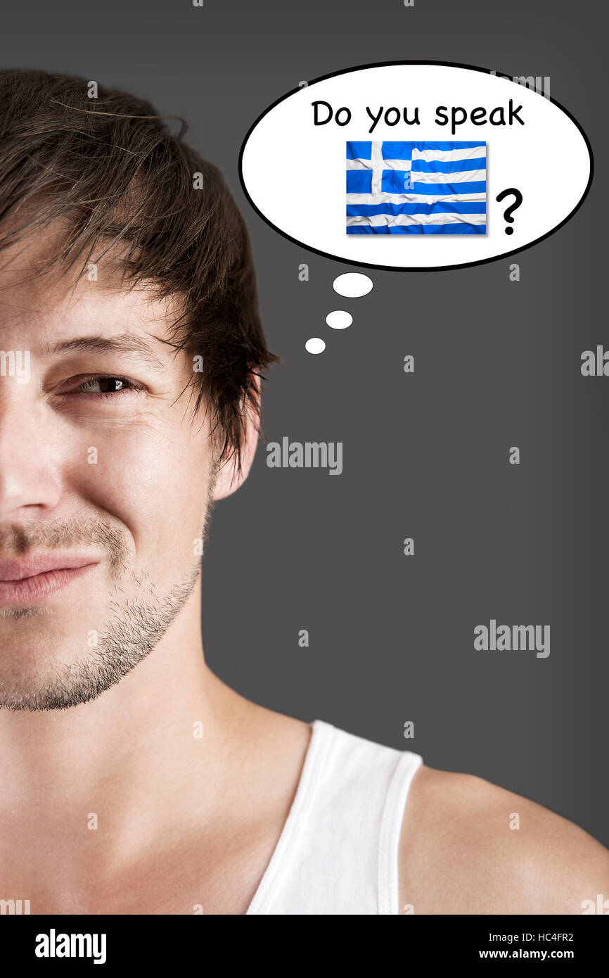 Handsome greek man hi-res stock photography and images - Alamy