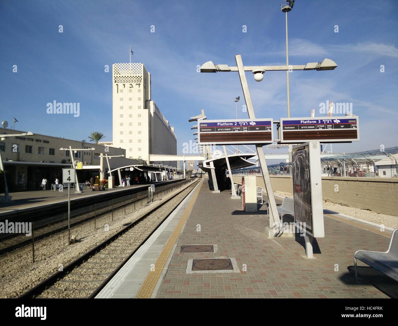 Railway station at haifa hi-res stock photography and images - Alamy