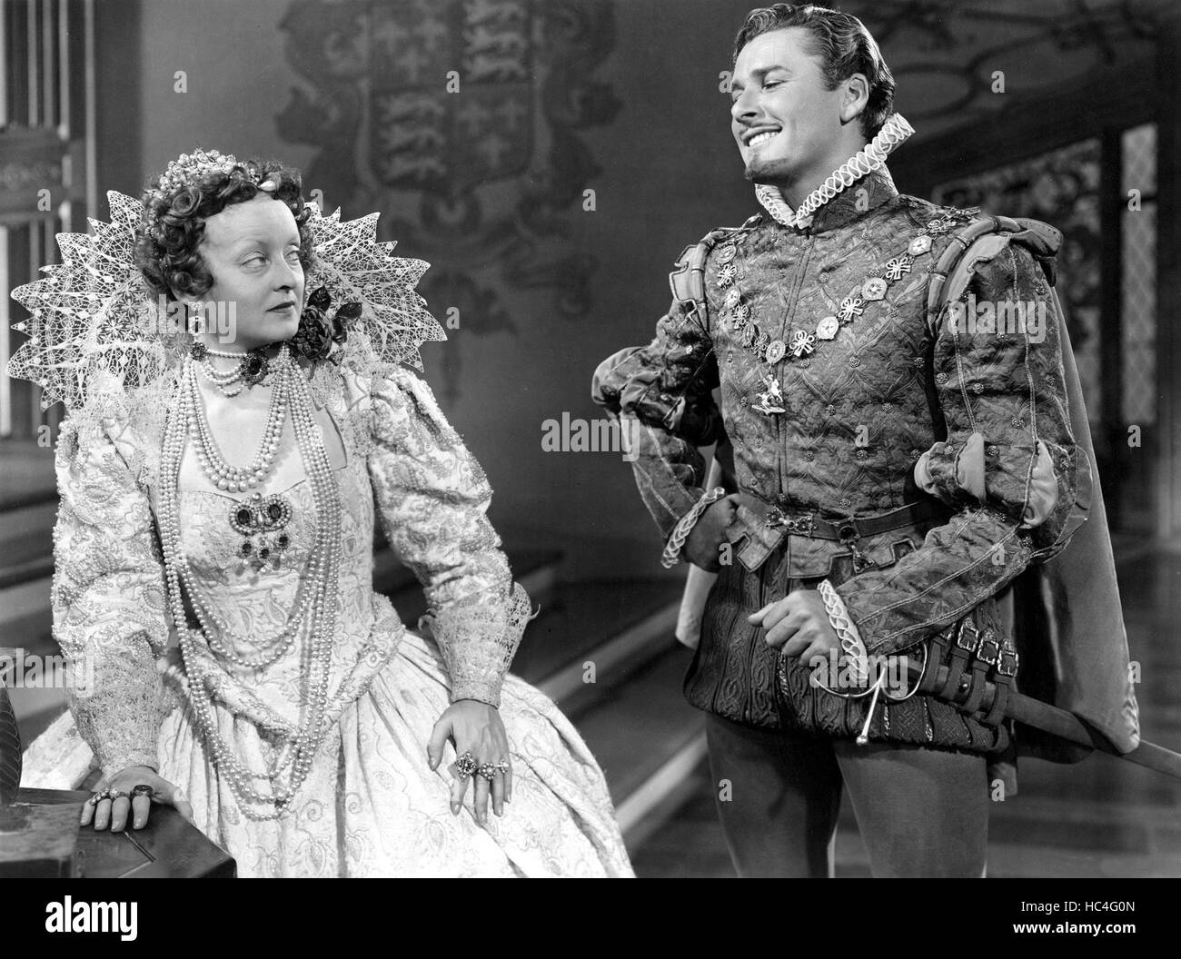 THE PRIVATE LIVES OF ELIZABETH AND ESSEX, Bette Davis, Errol Flynn ...