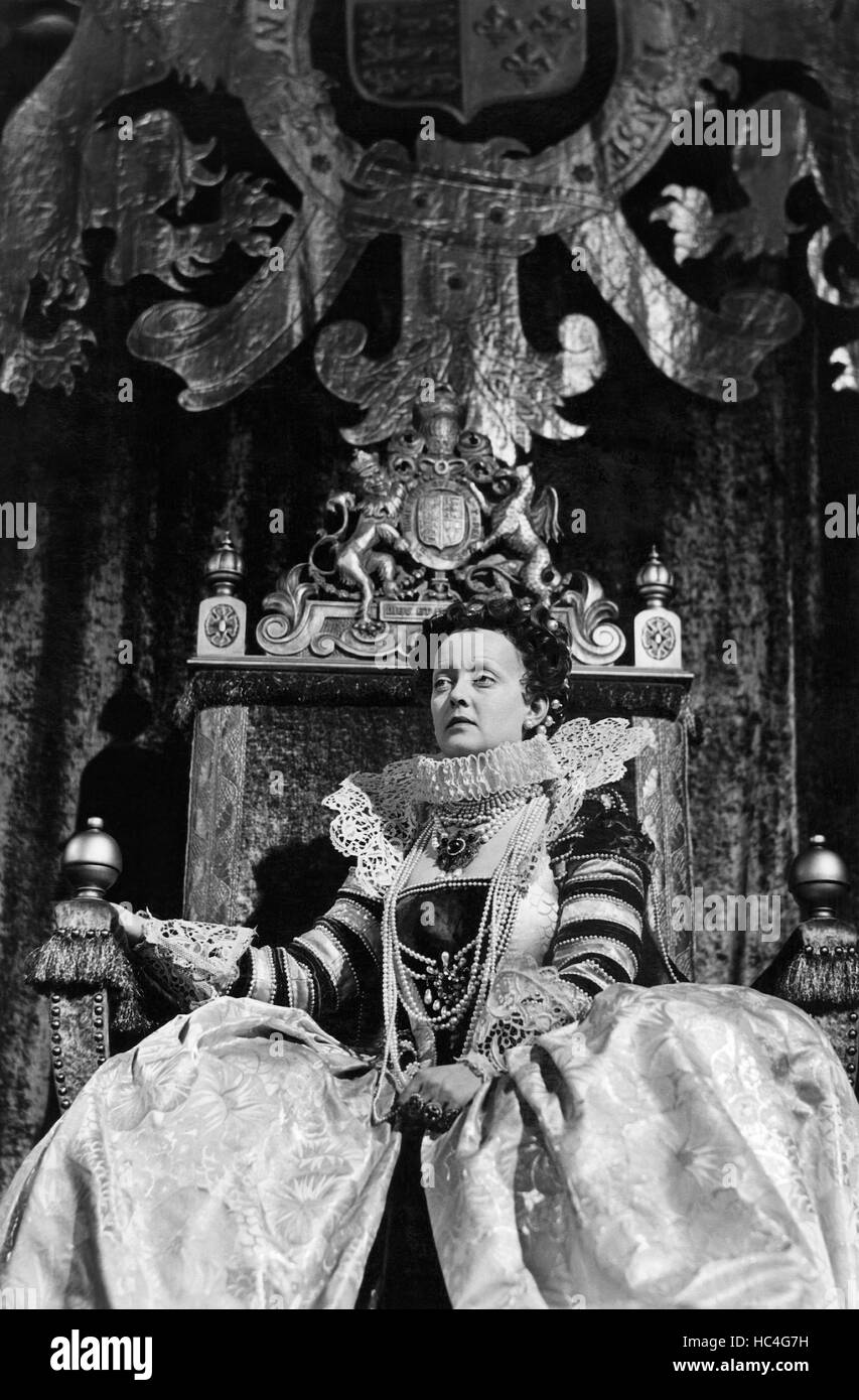 THE PRIVATE LIVES OF ELIZABETH AND ESSEX, Bette Davis, 1939 Stock Photo ...