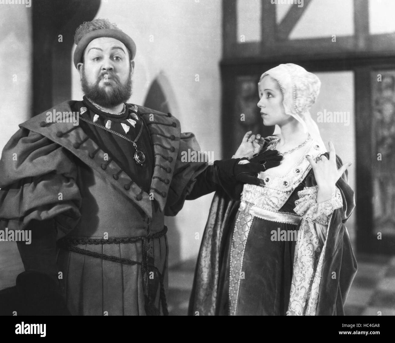 THE PRIVATE LIFE OF HENRY VIII, from left: Charles Laughton as Henry ...