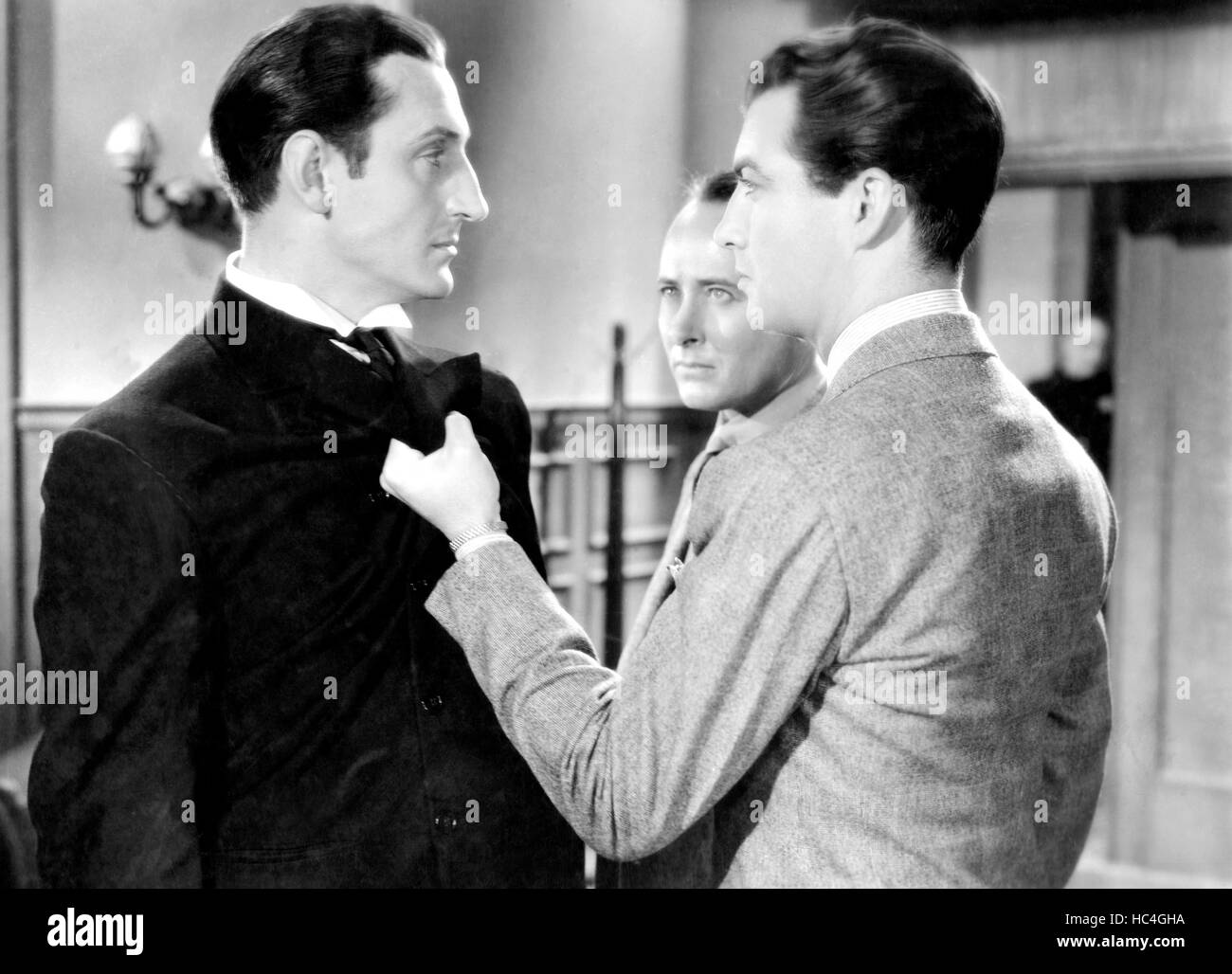 PRIVATE NUMBER, Basil Rathbone, Monroe Owsley (back), Robert Taylor ...