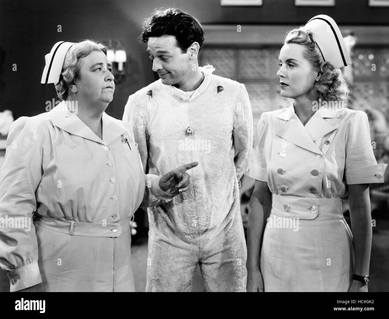 PRIVATE NURSE, from left: Jane Darwell, Leonard Carey, Brenda Joyce ...