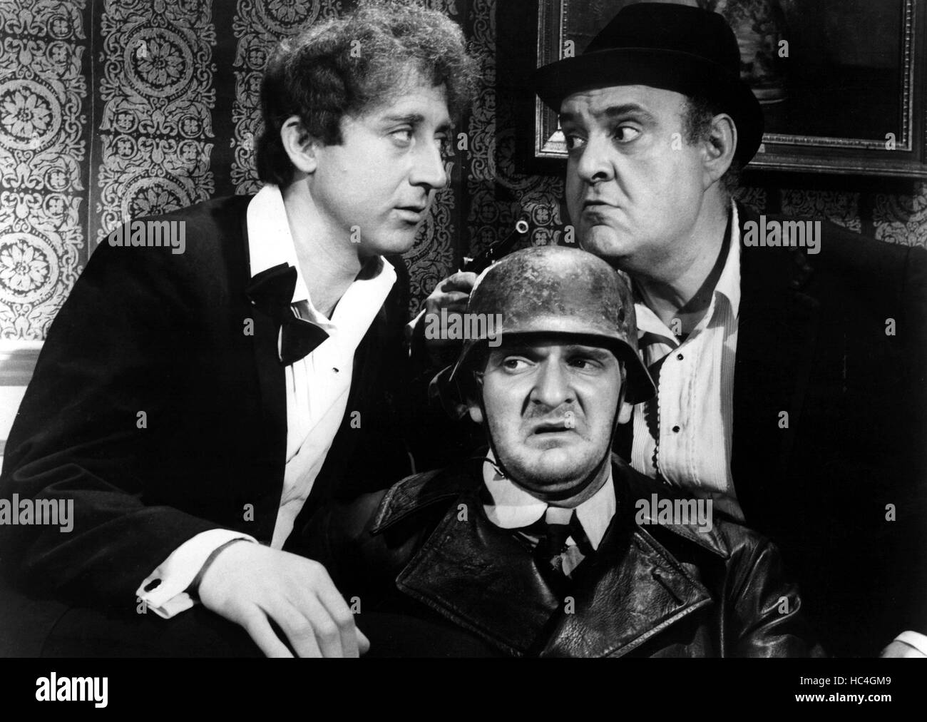THE PRODUCERS, Gene Wilder, Kenneth Mars, Zero Mostel, 1968 Stock Photo ...