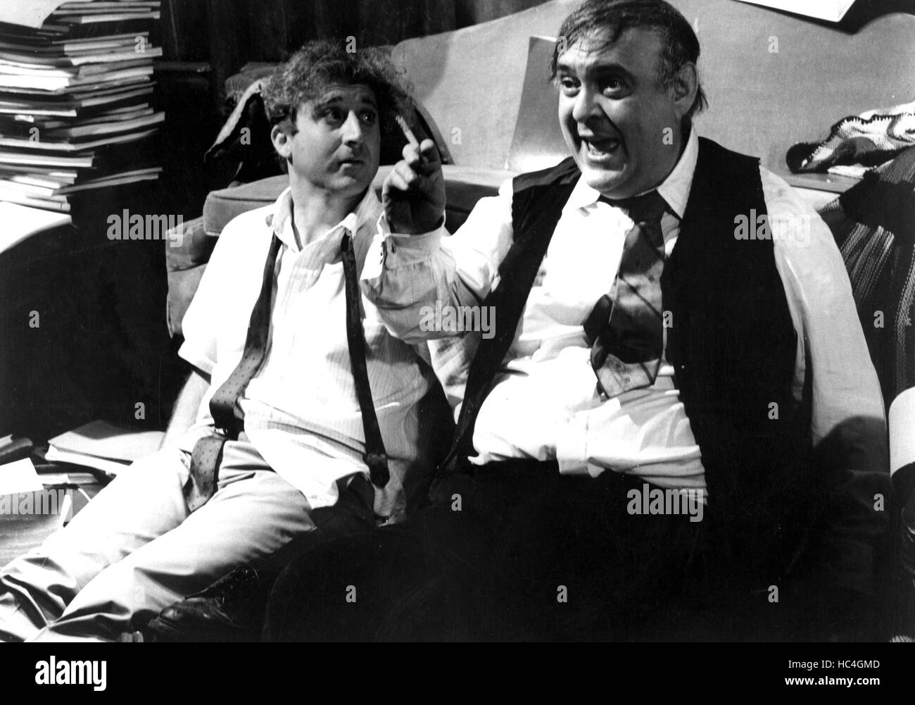 THE PRODUCERS, Gene Wilder, Zero Mostel, 1968 Stock Photo - Alamy