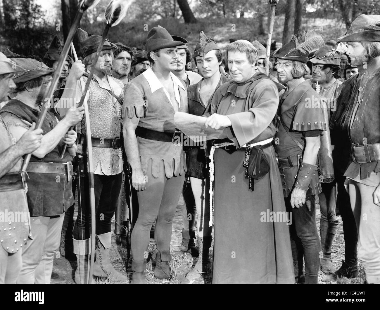 THE PRINCE OF THIEVES, front from left: Walter Sande, Jon Hall, Michael ...
