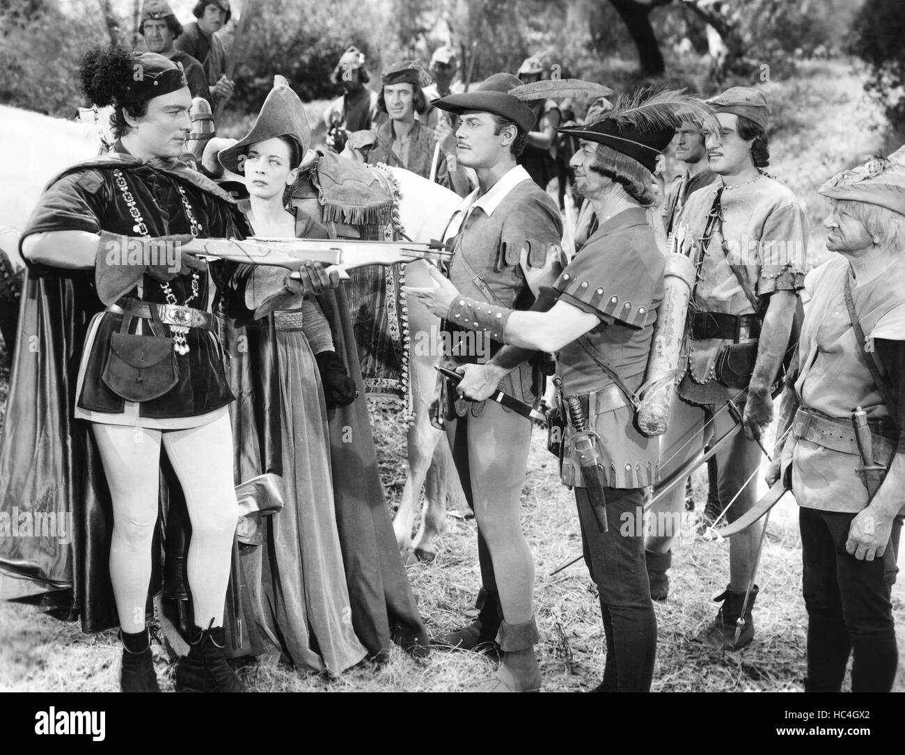 THE PRINCE OF THIEVES, from left: Michael Duane, Patricia Morison, Jon ...