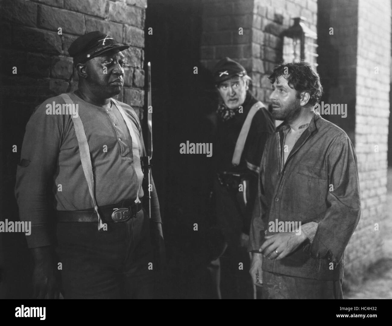 THE PRISONER OF SHARK ISLAND, from left: Ernest Whitman, Francis Ford ...