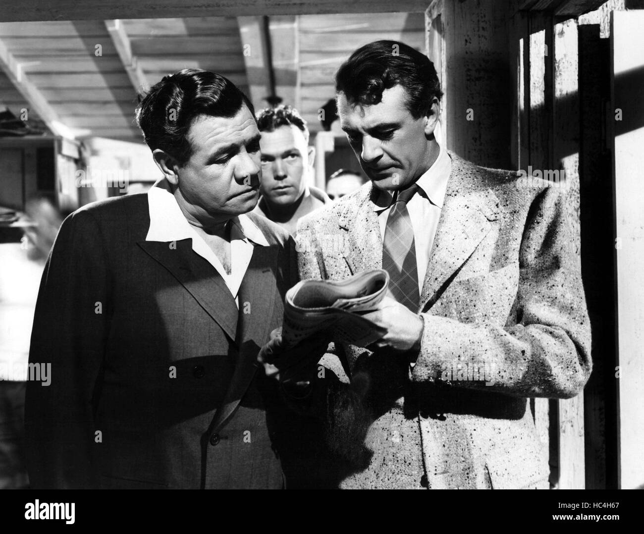 THE PRIDE OF THE YANKEES, Babe Ruth, Gary Cooper, 1942 Stock Photo - Alamy