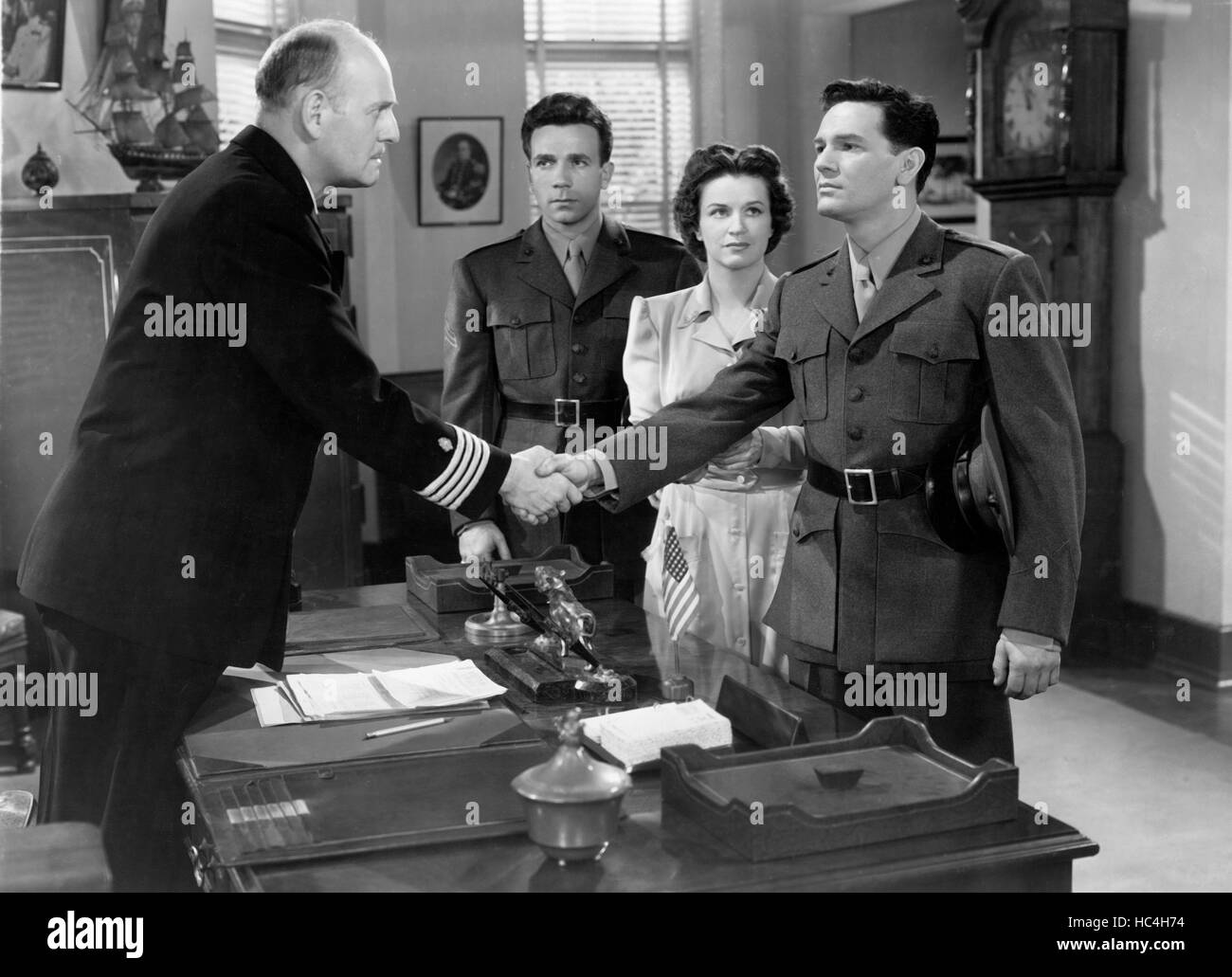 PRIDE OF THE MARINES, Moroni Olsen, Dane Clark, Rosemary DeCamp, John ...