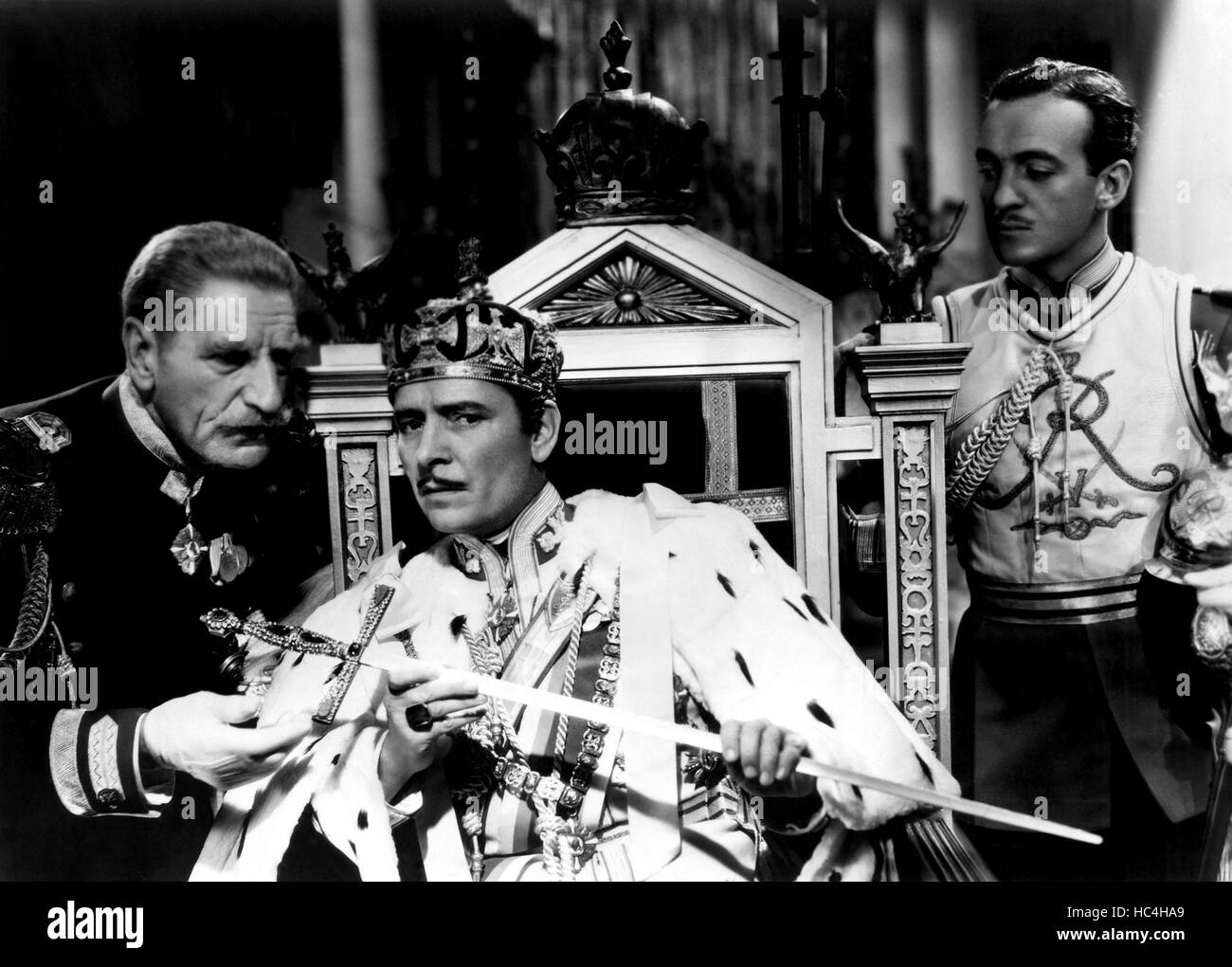 THE PRISONER OF ZENDA, C. Aubrey Smith, Ronald Colman, David Niven ...