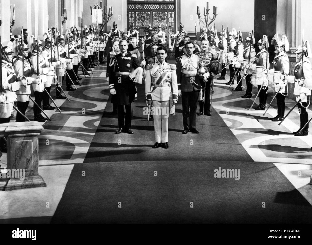 THE PRISONER OF ZENDA, Ronald Colman, David Niven, 1937 Stock Photo - Alamy