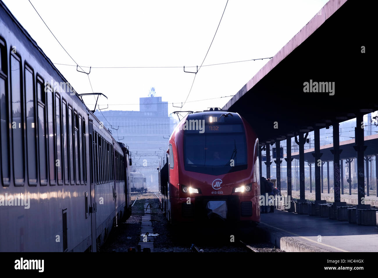 Belgrade main station hi-res stock photography and images - Alamy