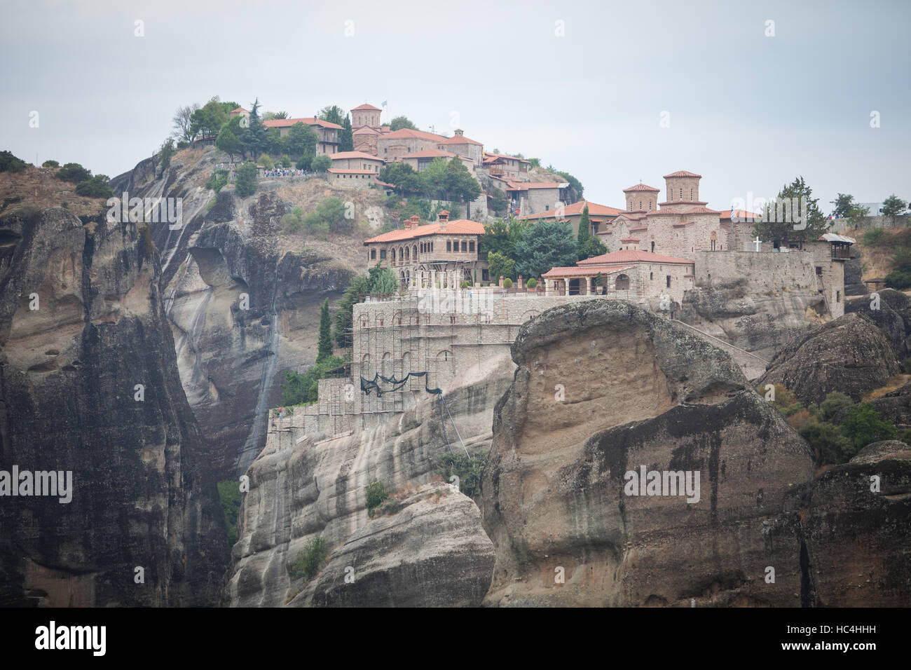 Color image of a monastery in Meteora, Greece Stock Photo - Alamy