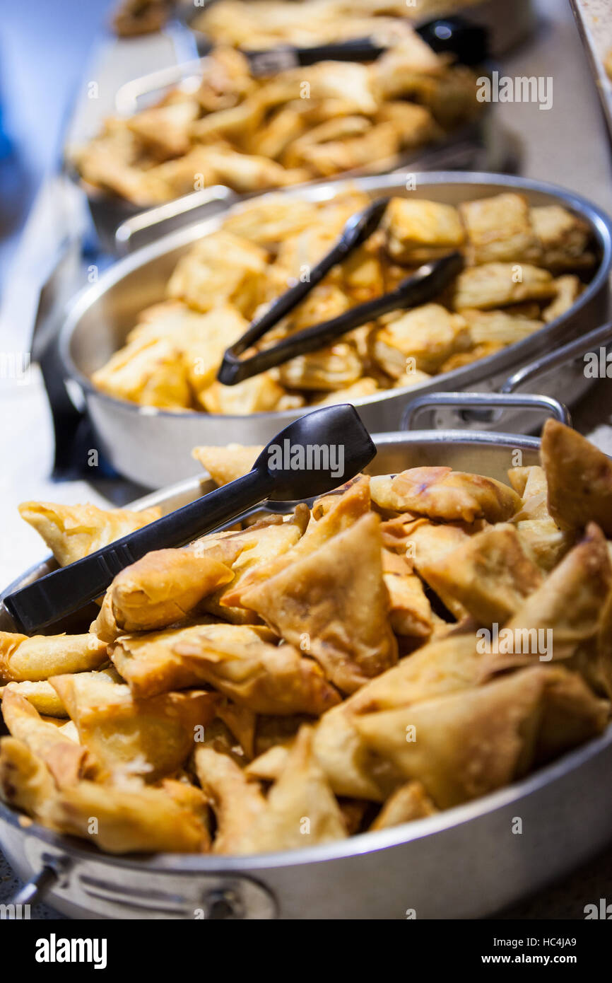 Close-up of snacks in pot Stock Photo - Alamy