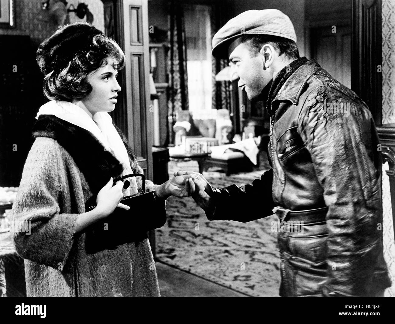 PRESSURE POINT, from left: Lynn Loring, Bobby Darin, 1962 Stock Photo ...