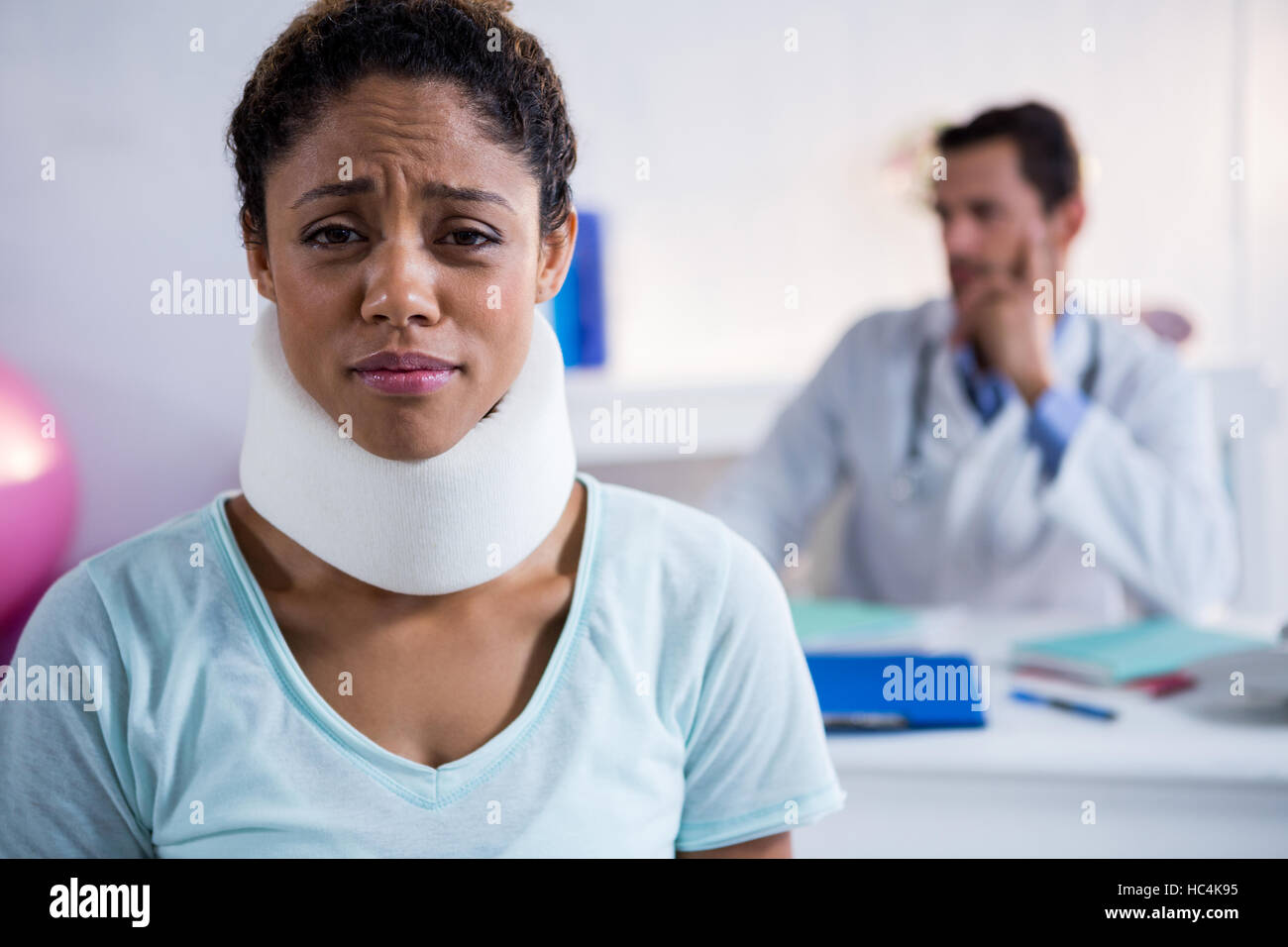 Cervical Collar Application