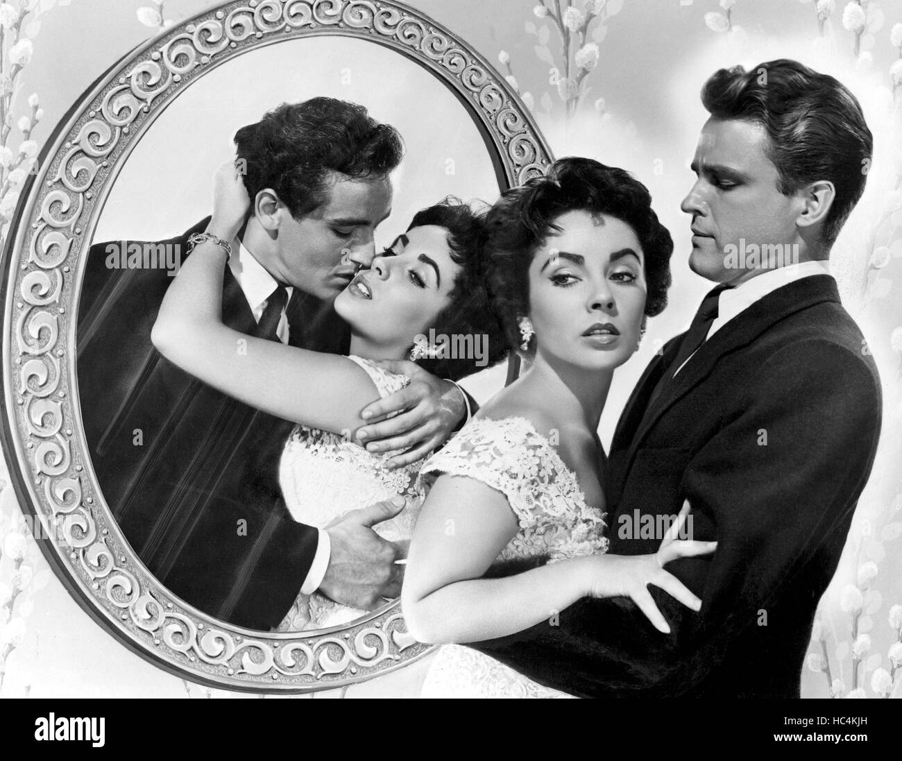 RHAPSODY, Vittorio Gassman, Elizabeth Taylor, John Ericson, 1954 Stock ...