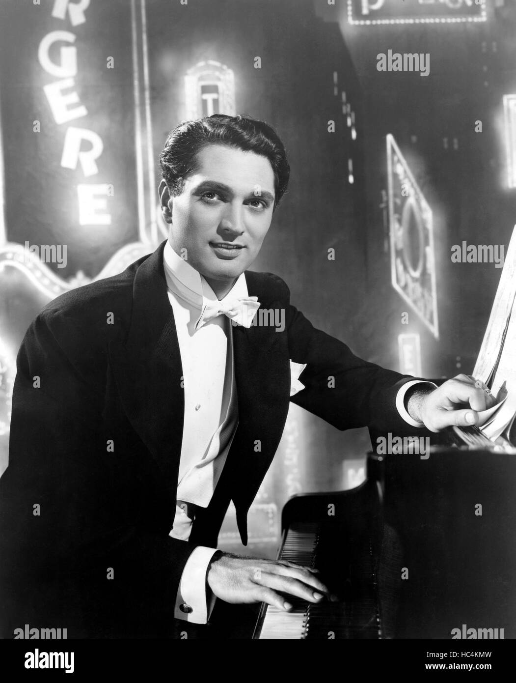 RHAPSODY IN BLUE, Robert Alda, 1945 Stock Photo - Alamy