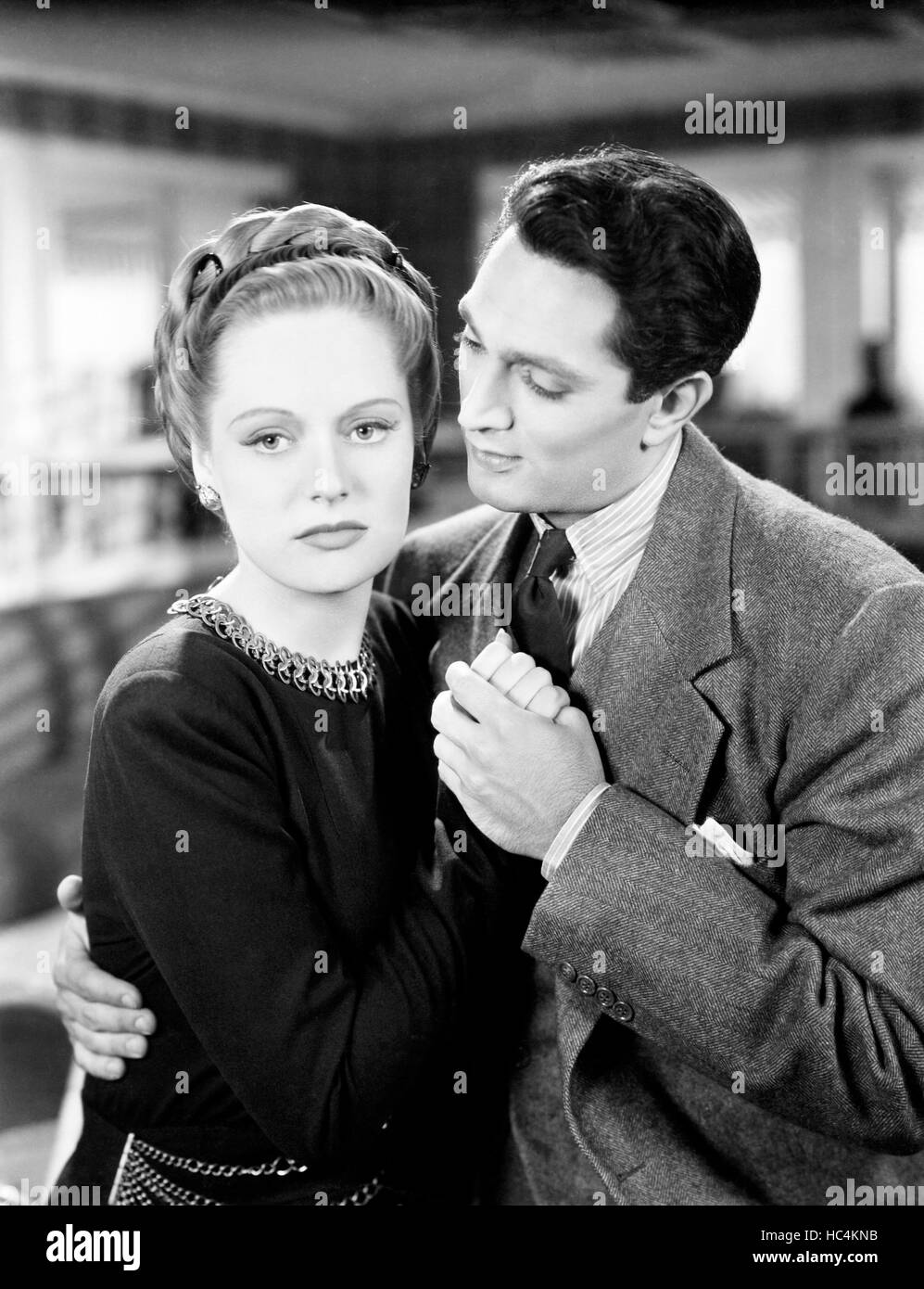 RHAPSODY IN BLUE, from left: Alexis Smith, Robert Alda as George ...