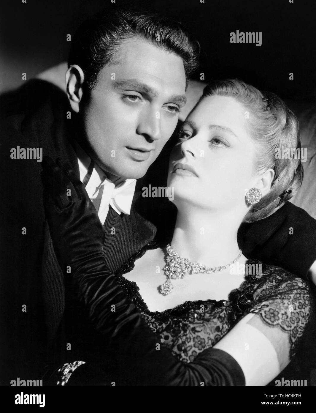 RHAPSODY IN BLUE, from left, Robert Alda, Alexis Smith, 1945 Stock ...