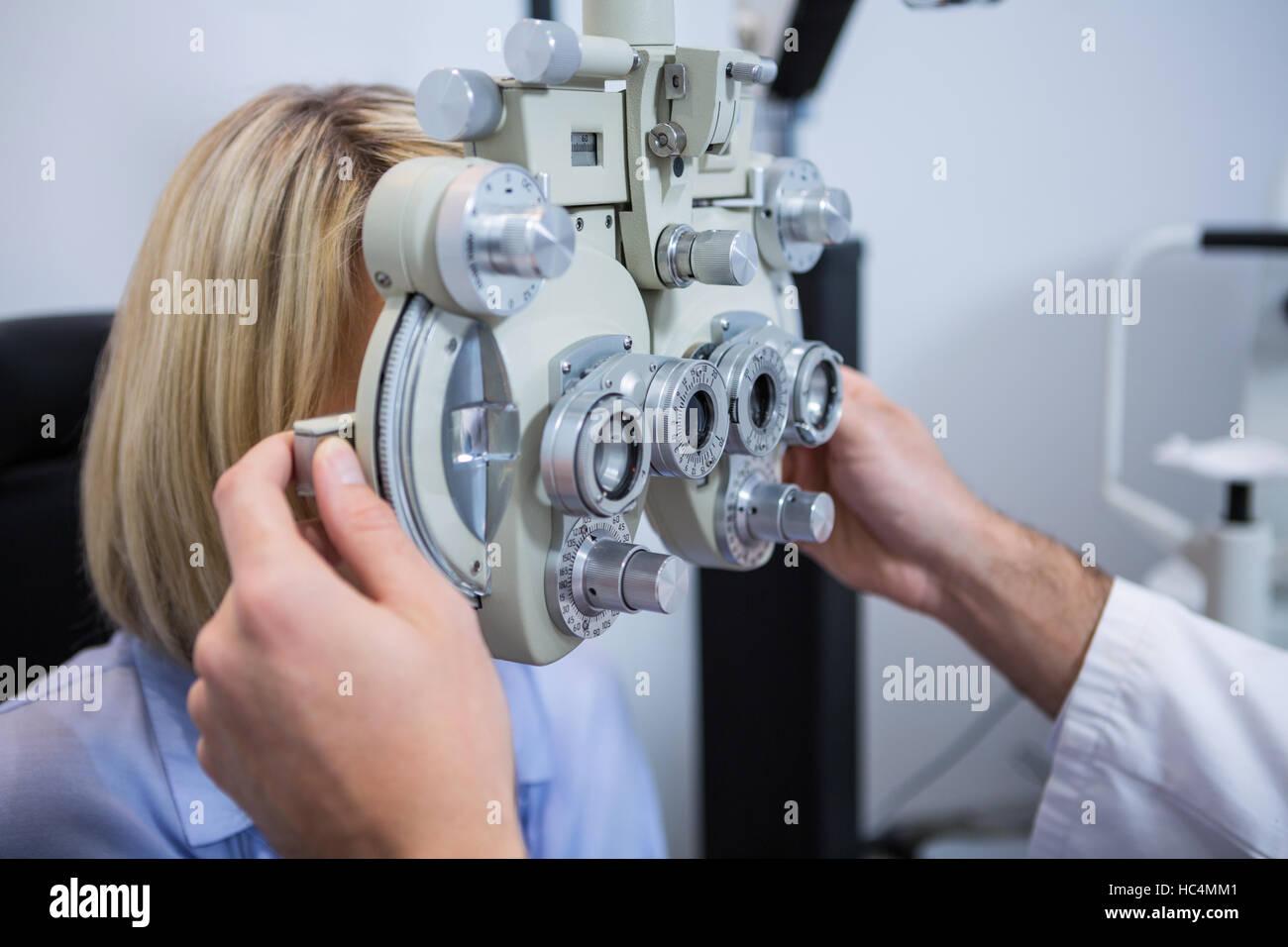 Eye Checking Machine High Resolution Stock Photography and Images - Alamy