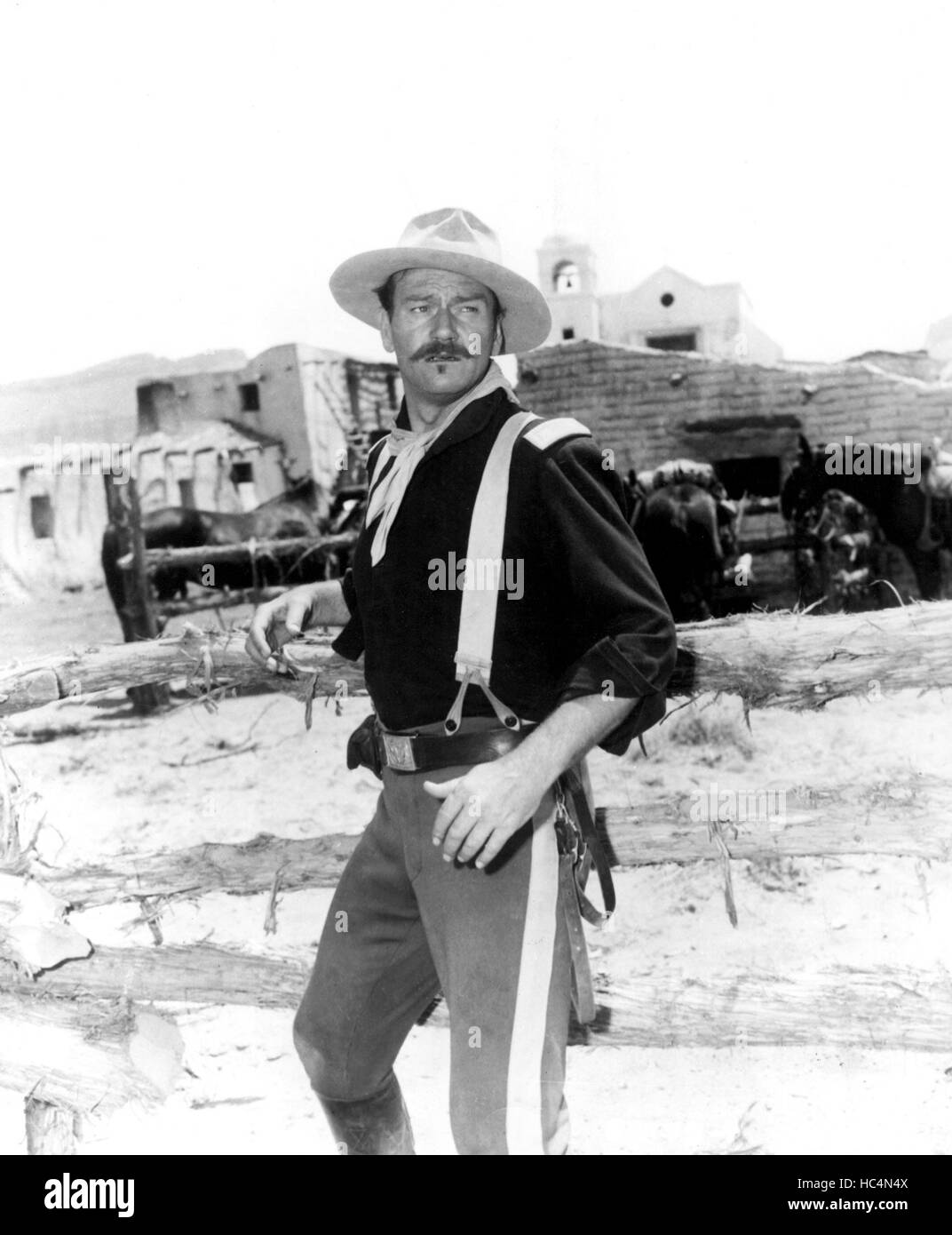 RIO GRANDE, John Wayne, 1950 Courtesy: Everett Collection Stock Photo ...