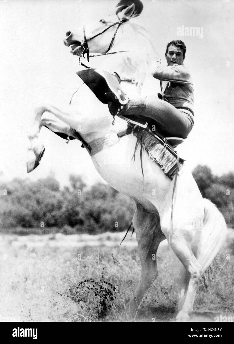 RIDE HIM, COWBOY, John Wayne, Duke the Horse, 1932 Stock Photo - Alamy