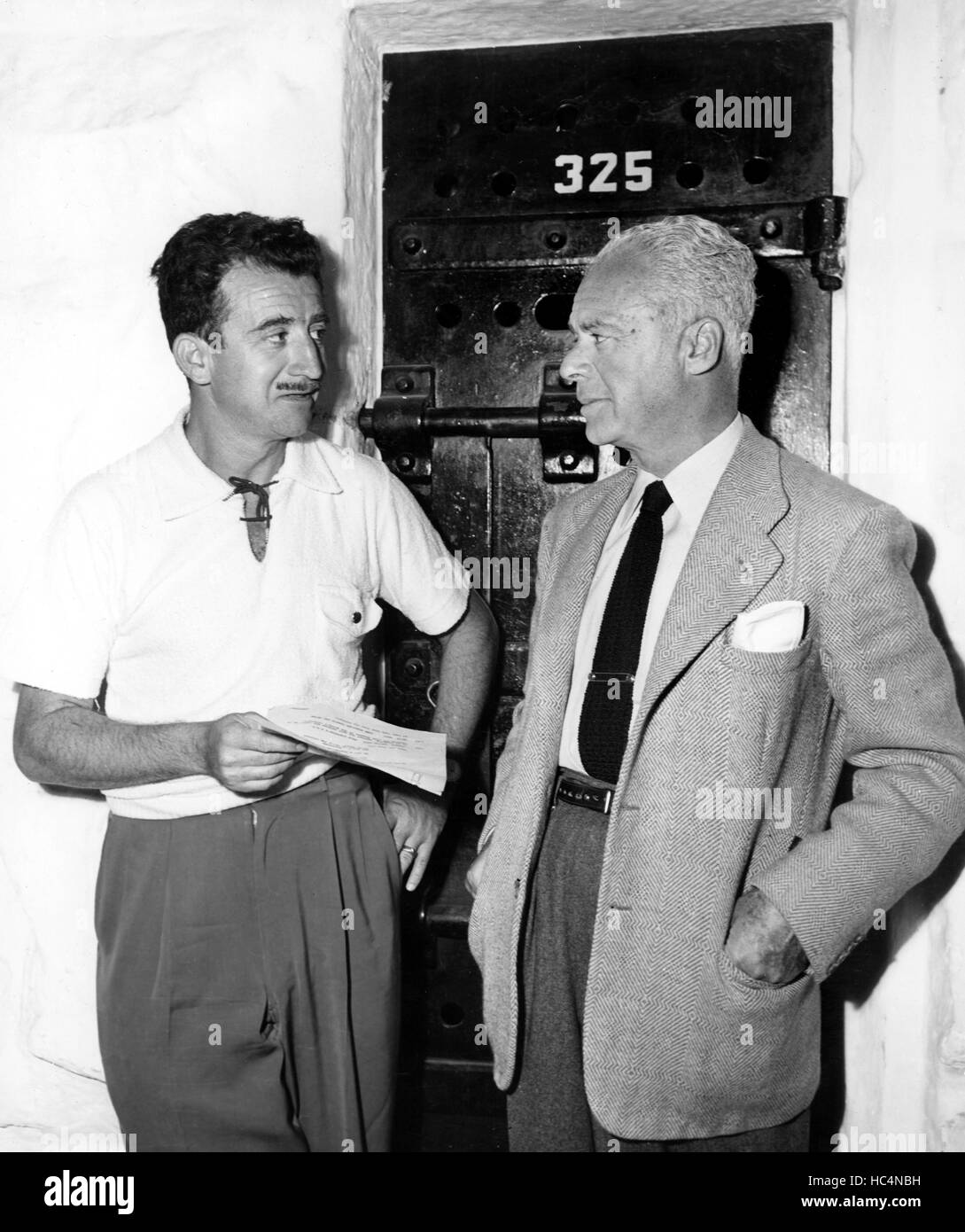RIOT IN CELL BLOCK 11, Director Don Siegel, Producer Walter Wanger ...