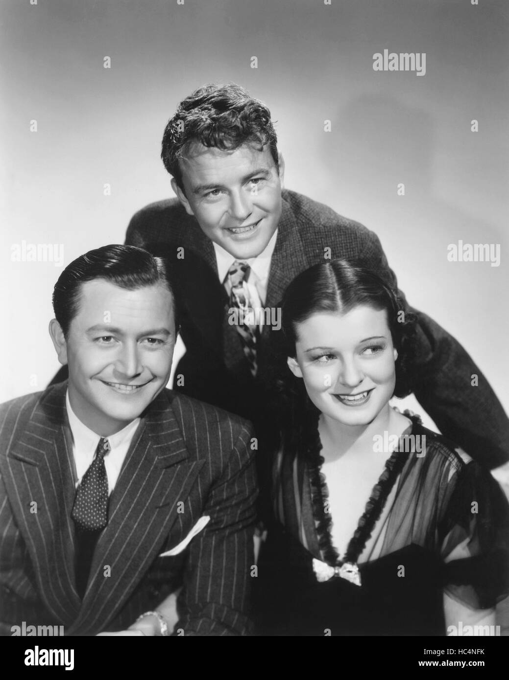 RICH MAN, POOR GIRL, from left: Robert Young, Lew Ayres, Ruth Hussey, 1938 Stock Photo - Alamy