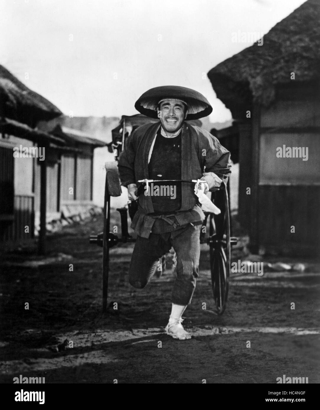 THE RICKSHAW MAN, (aka RIKISHA-MAN), Toshiro Mifune, 1958 Stock Photo ...