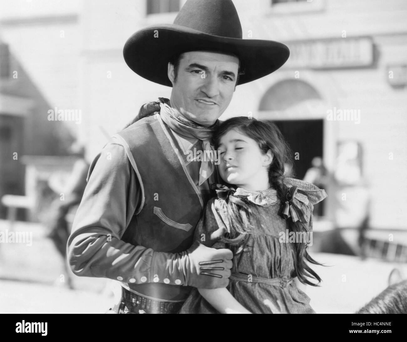 THE RIDER OF DEATH VALLEY, from left: Tom Mix, Edith Fellows, 1932 ...
