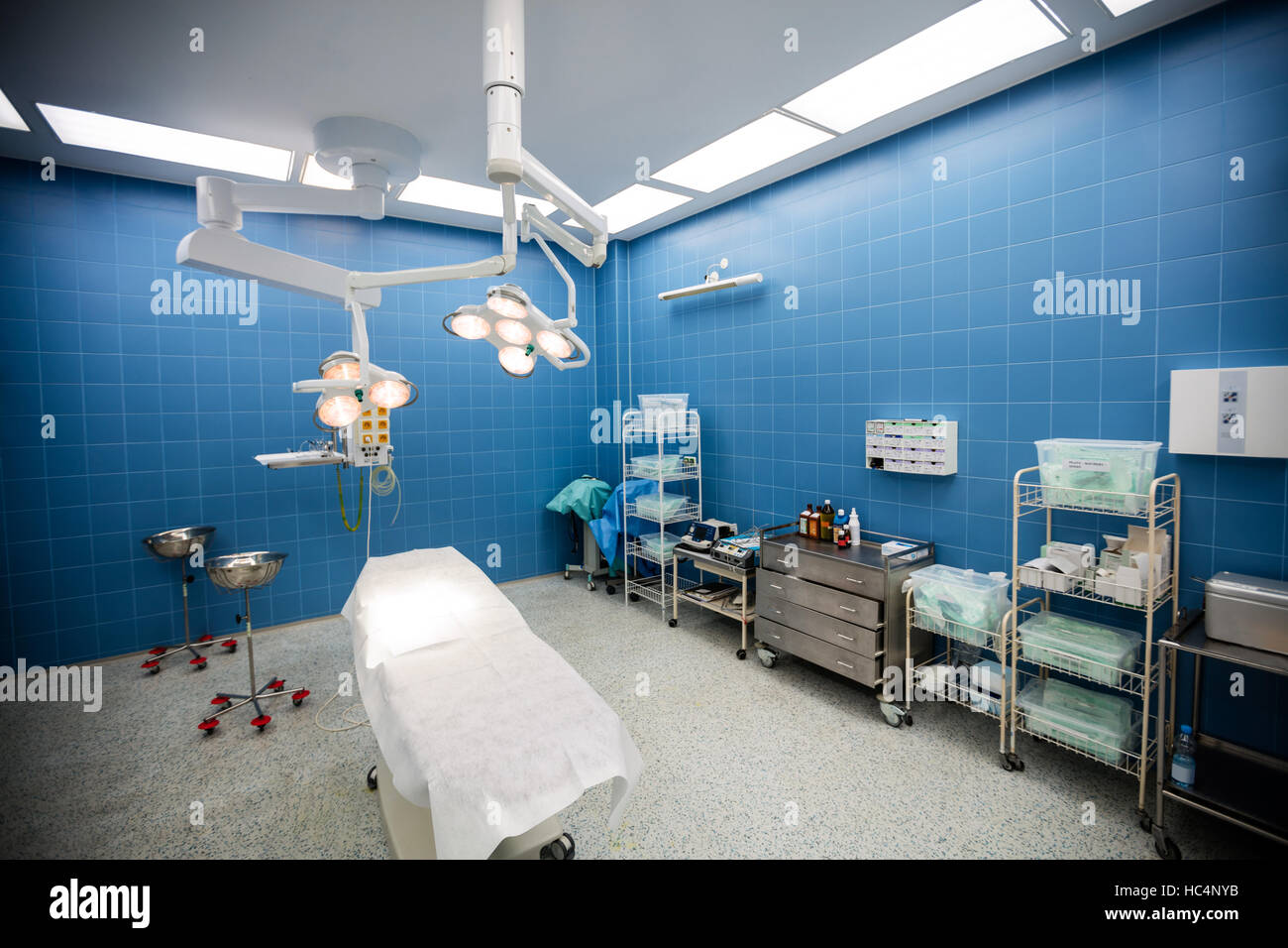 Interior view of operating room Stock Photo - Alamy