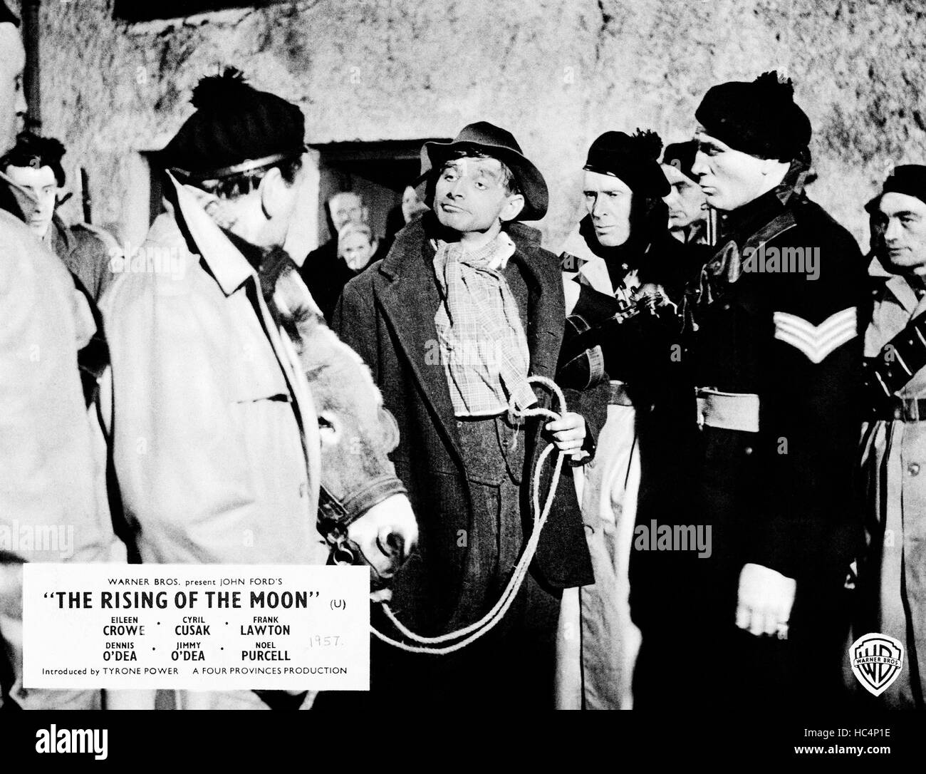 THE RISING OF THE MOON, Donal Donnelly (holding reins), 1957 Stock ...