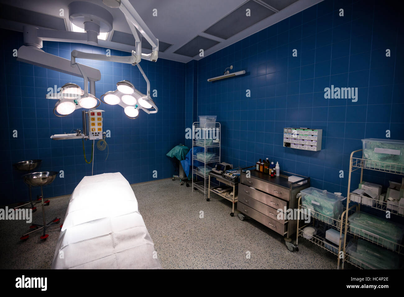 Interior view of operating room Stock Photo - Alamy