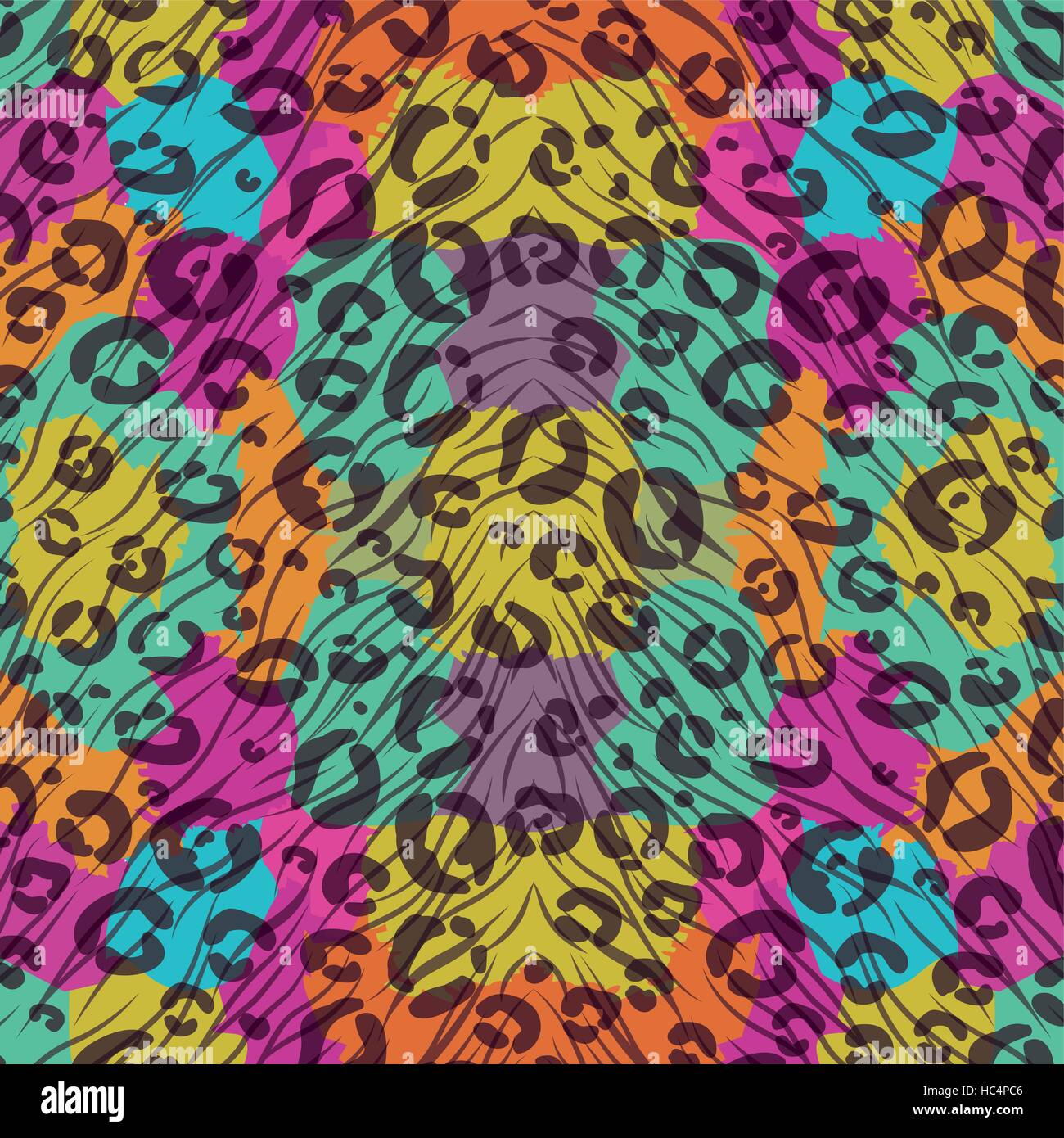 Animal print background. Pattern wallpaper texture skin theme. Vector ...
